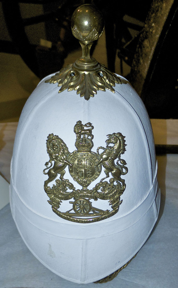 Artillery Helmet Plate - A Museum Called Manitoba